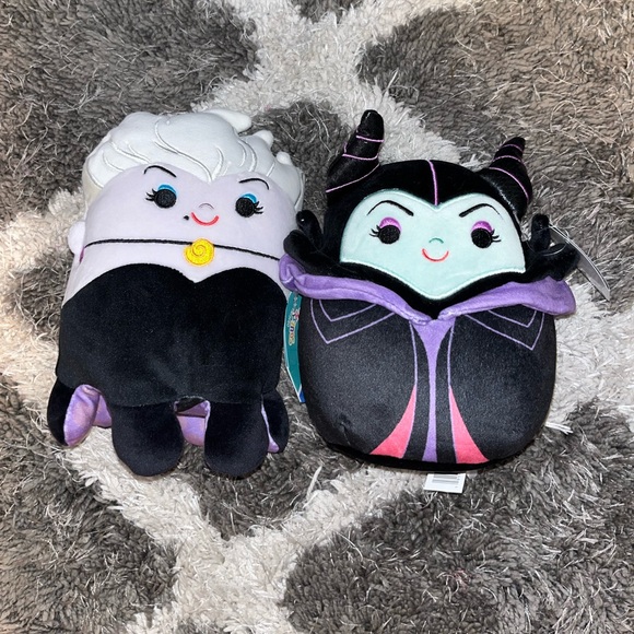 Squishmallows | Toys | Nwt Disney Villain Squishmallow Bundle ...